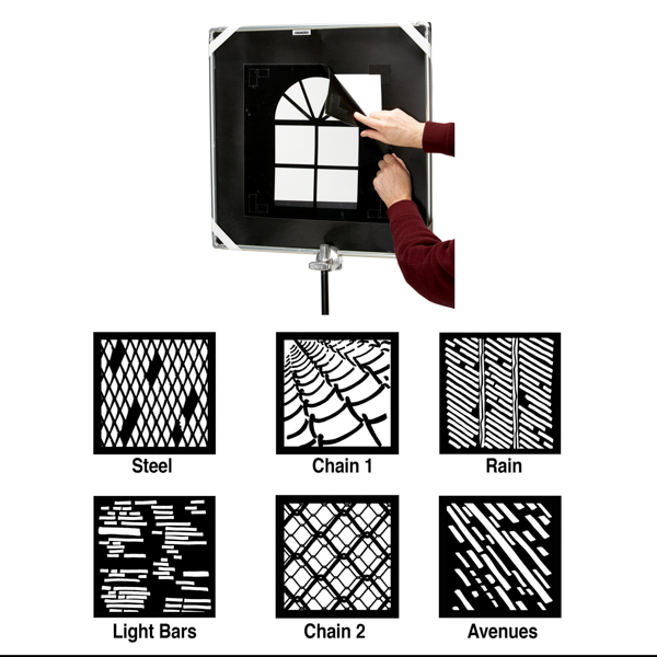 Chimera Urban Series 24 x 24" Window Pattern Kit